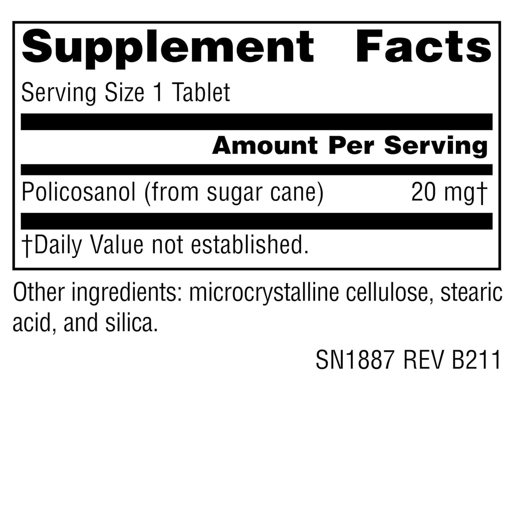 Source Naturals Policosanol dietary supplement