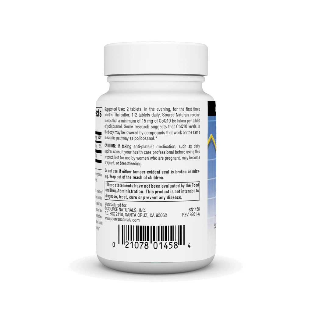 Source Naturals Policosanol tablets for energy