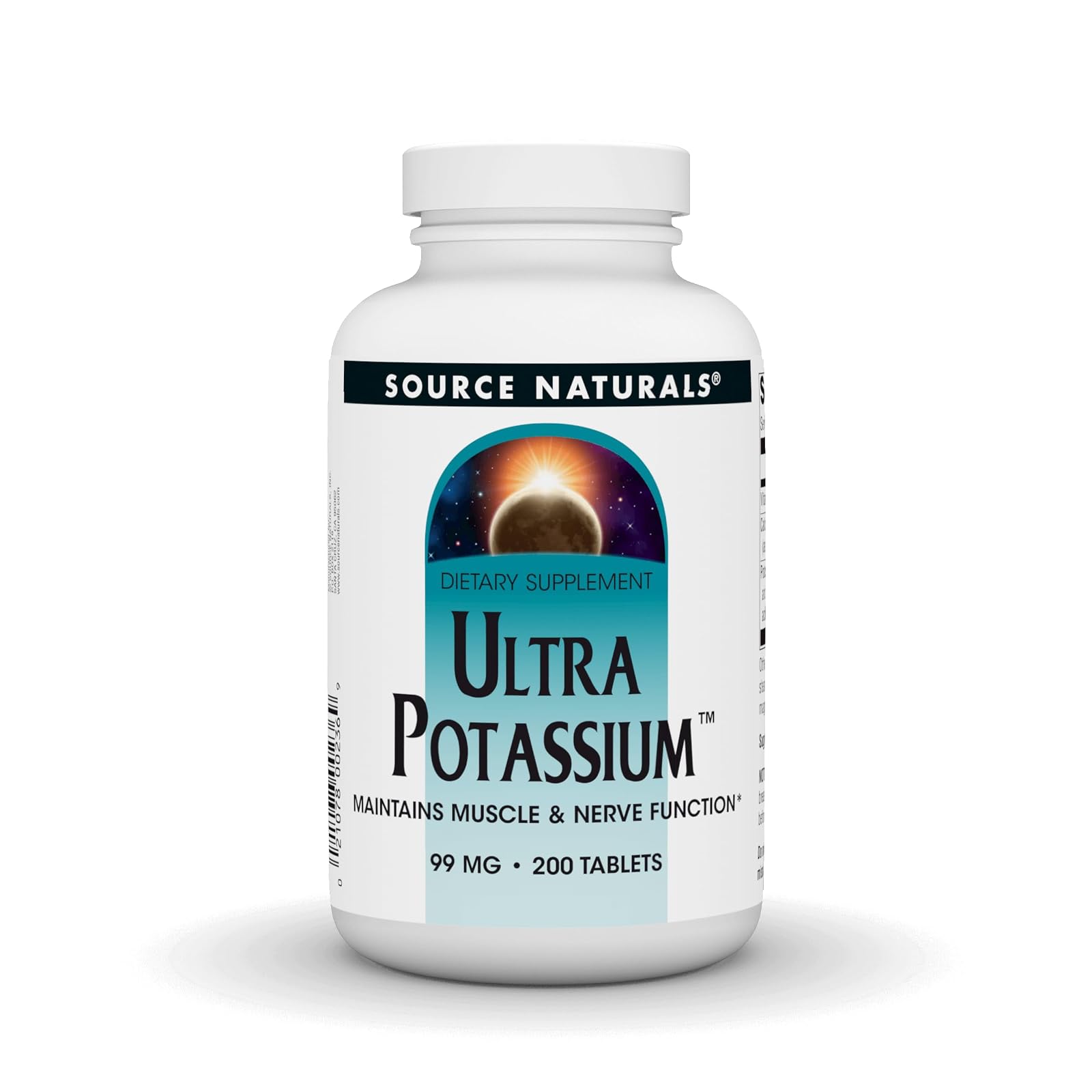 Source Naturals potassium supplement tablets