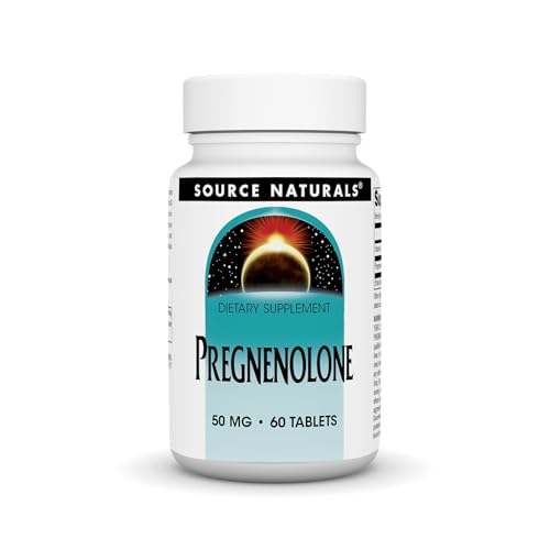 Source Naturals Pregnenolone 50 mg tablets