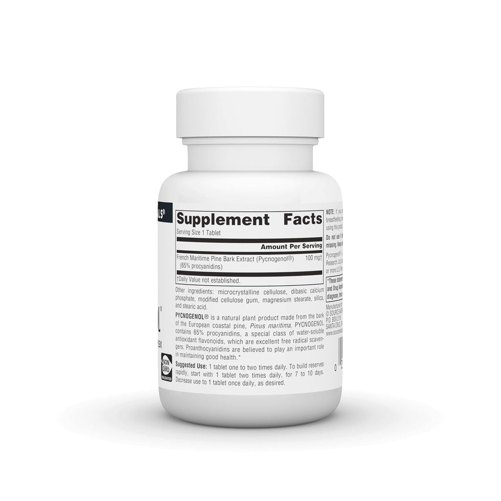 Source Naturals Pycnogenol 100 mg tablets