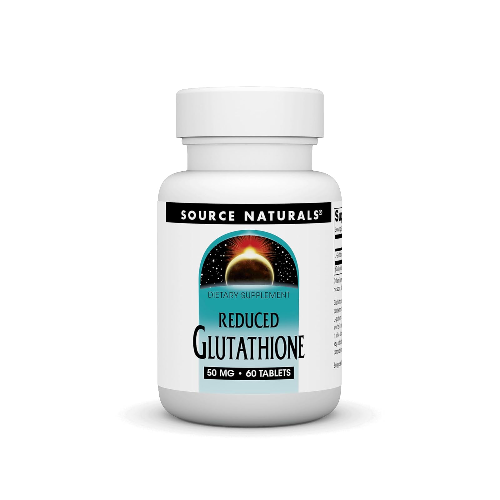 Source Naturals Reduced Glutathione tablets