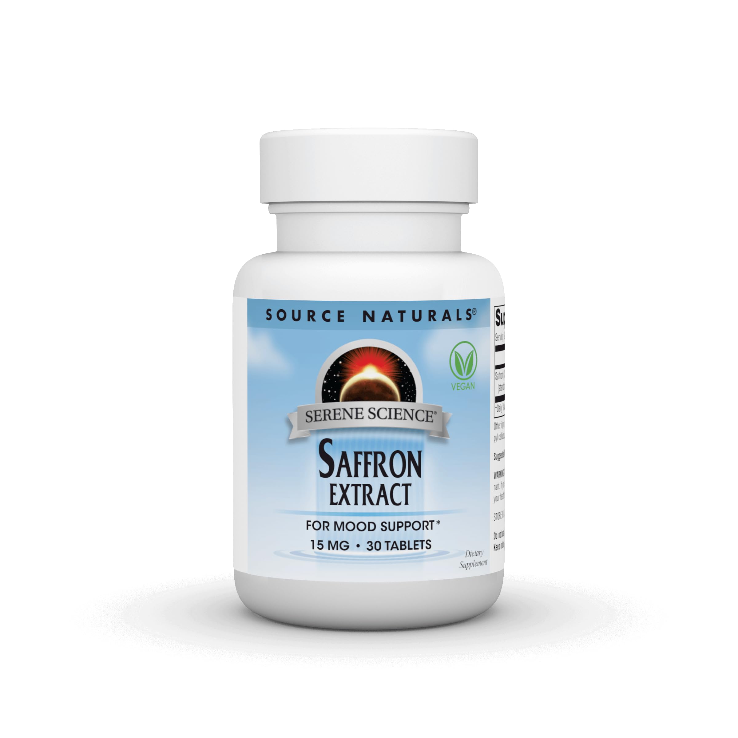 Source Naturals saffron extract tablets