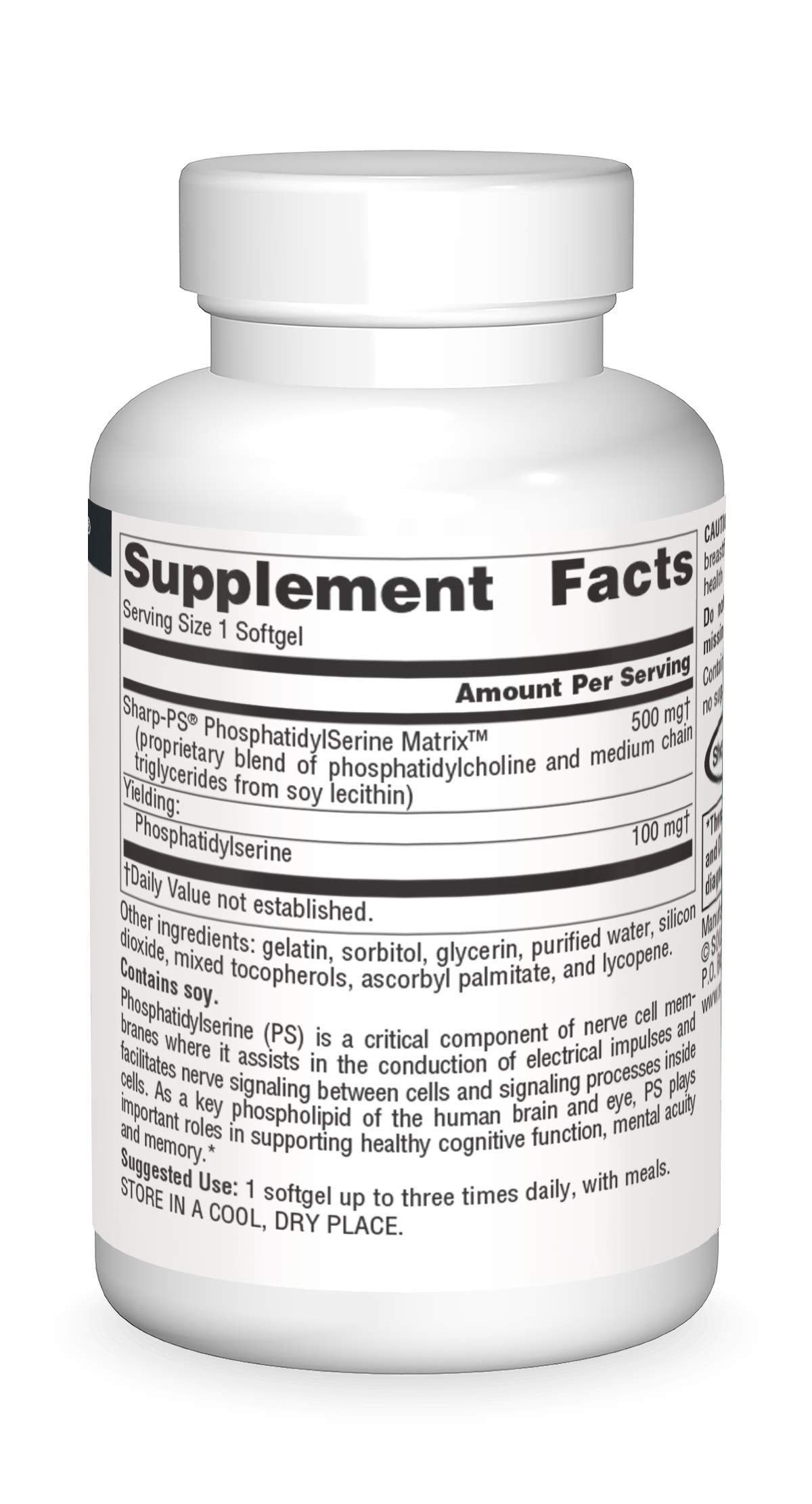 Source Naturals softgels for mental clarity