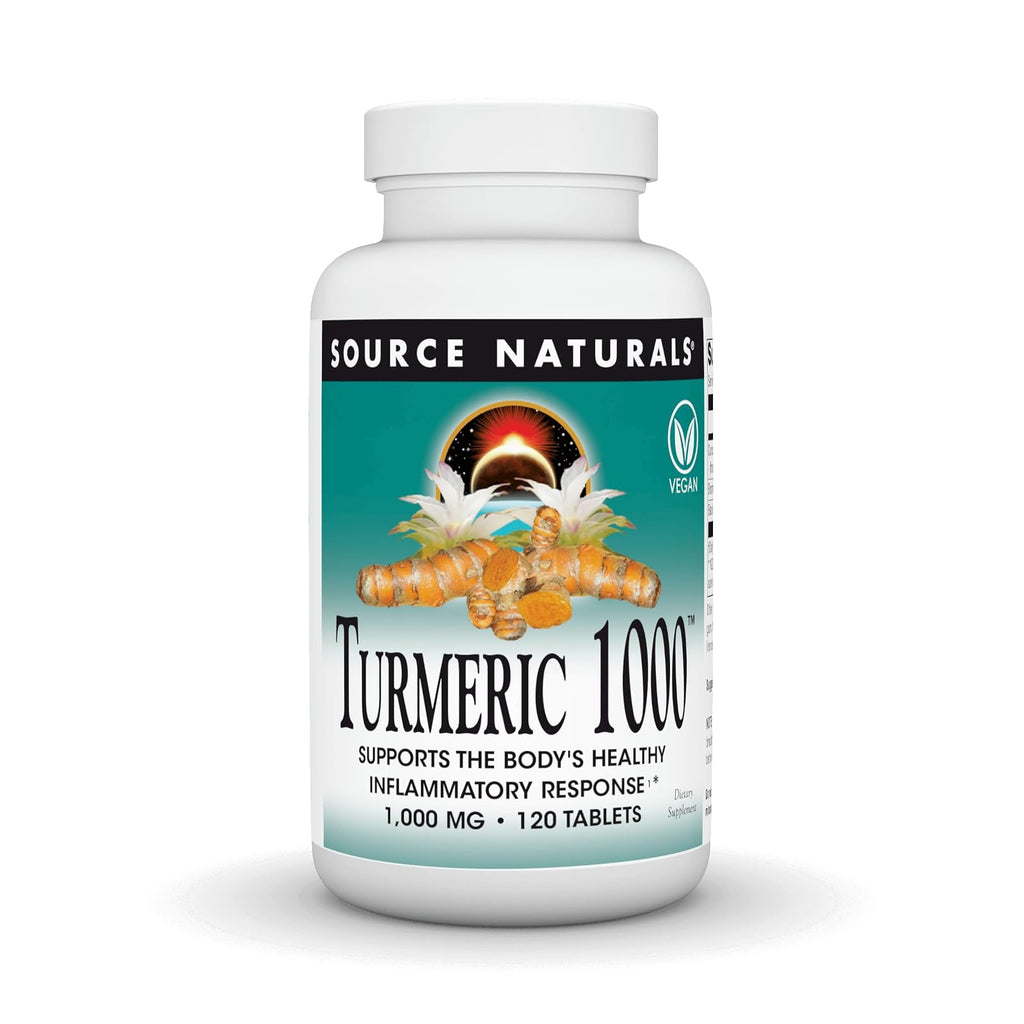 Source Naturals turmeric 1000 mg tablets