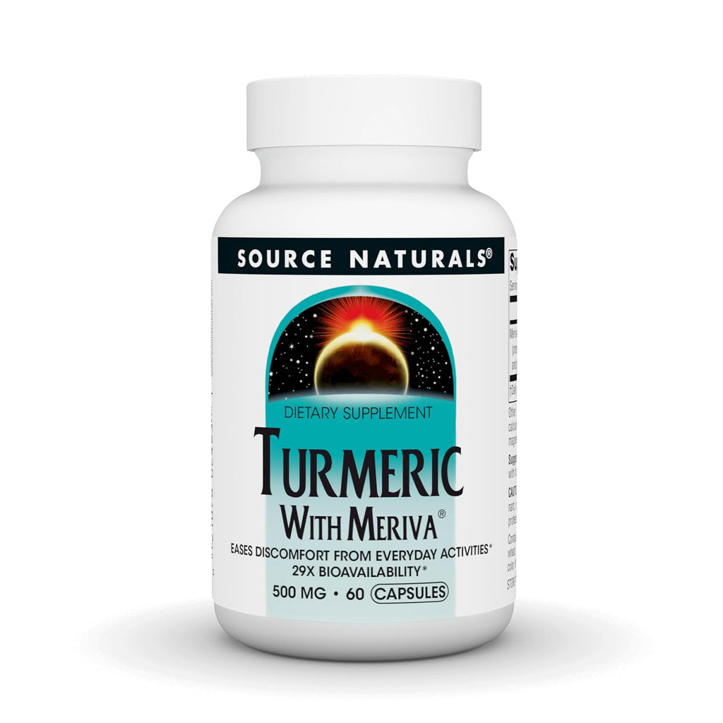 Source Naturals turmeric with Meriva capsules
