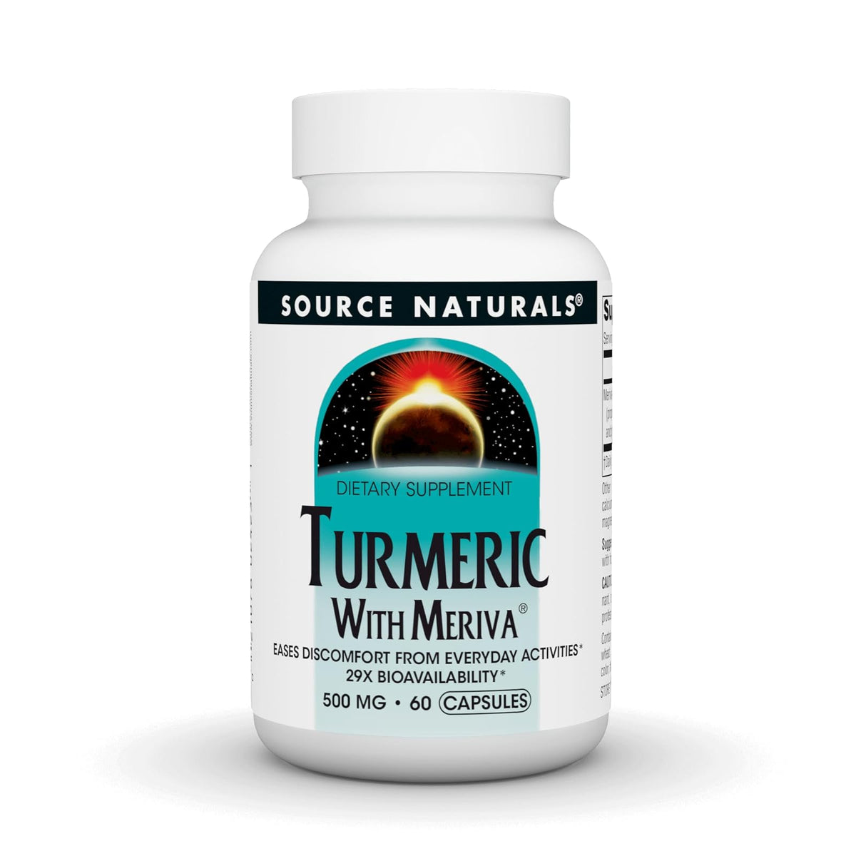 Source Naturals turmeric with Meriva capsules