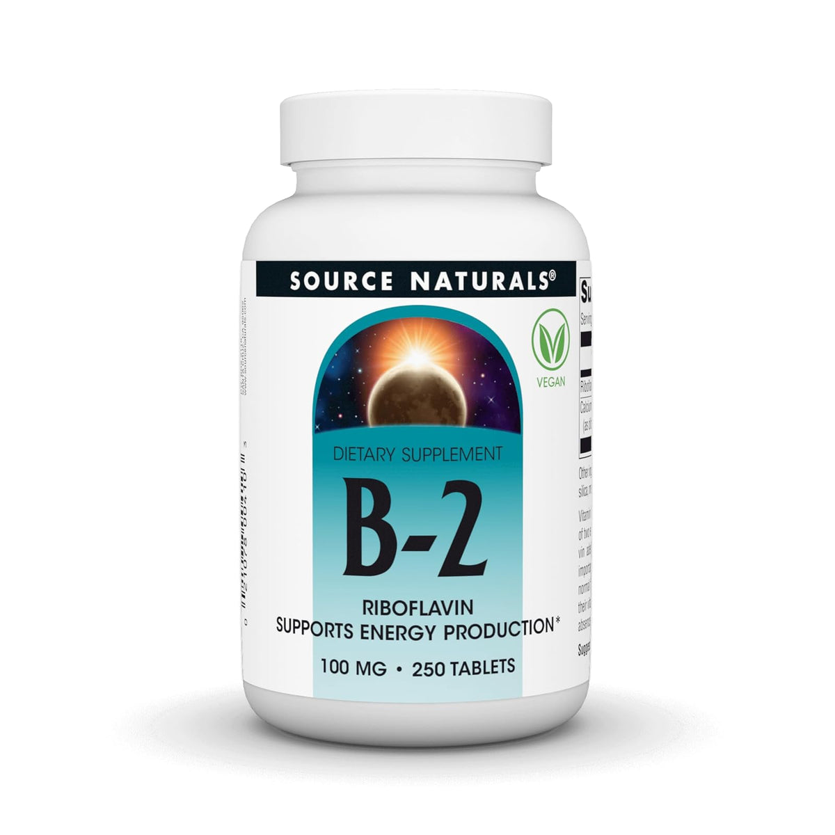 Source Naturals Vitamin B-2 tablets