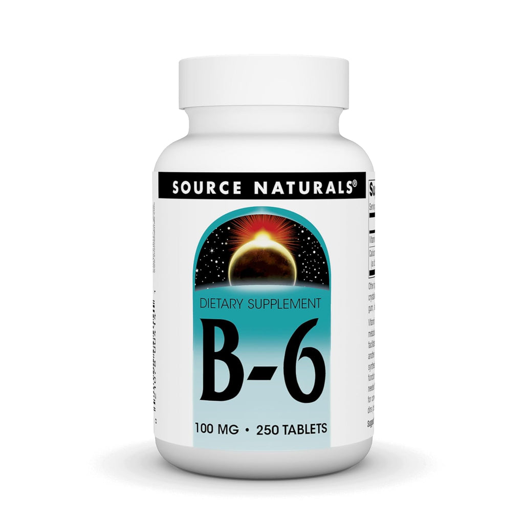 Source Naturals Vitamin B-6 tablets