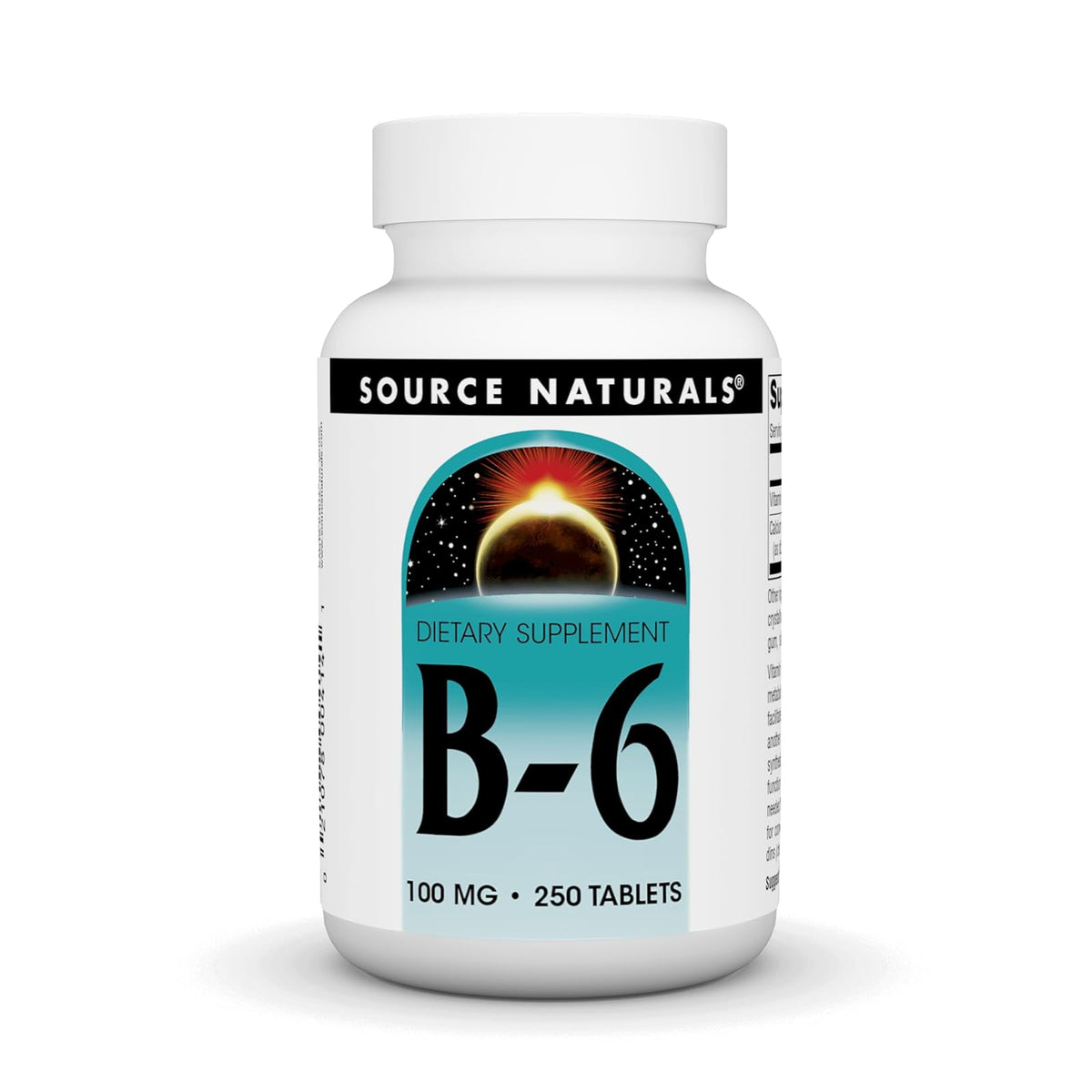 Source Naturals Vitamin B-6 tablets