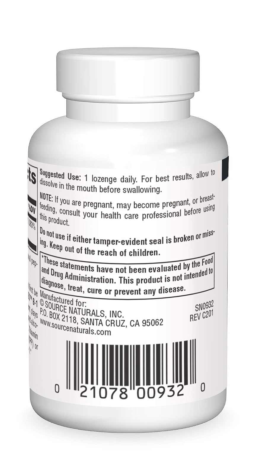 Source Naturals vitamin B supplement
