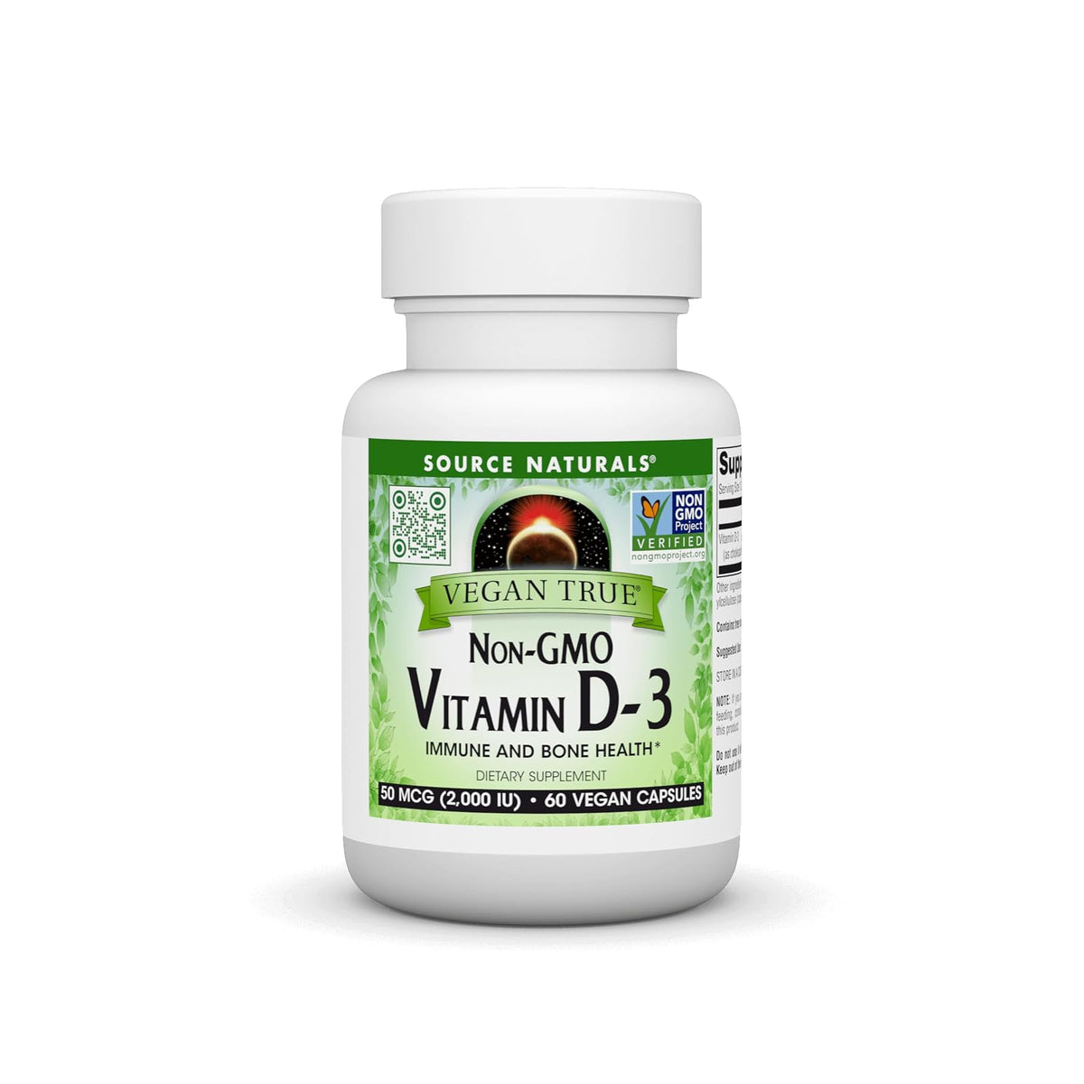Source Naturals Vitamin D-3 capsules