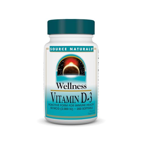 Source Naturals Vitamin D-3 softgels