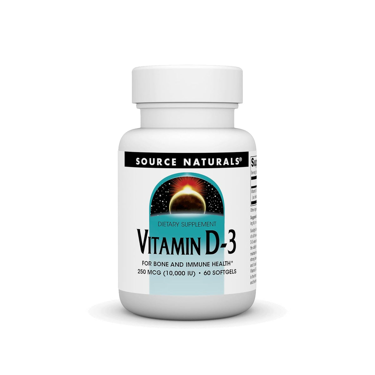 Source Naturals Vitamin D-3 softgels