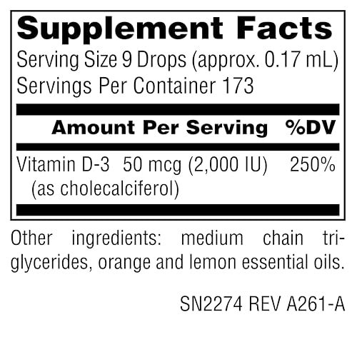 Source Naturals vitamin D supplement