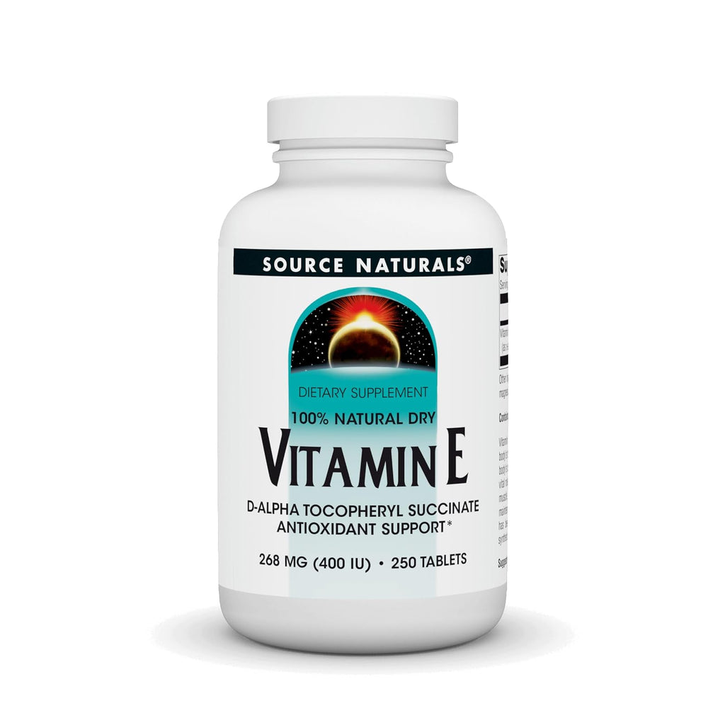 Source Naturals vitamin e supplement tablets