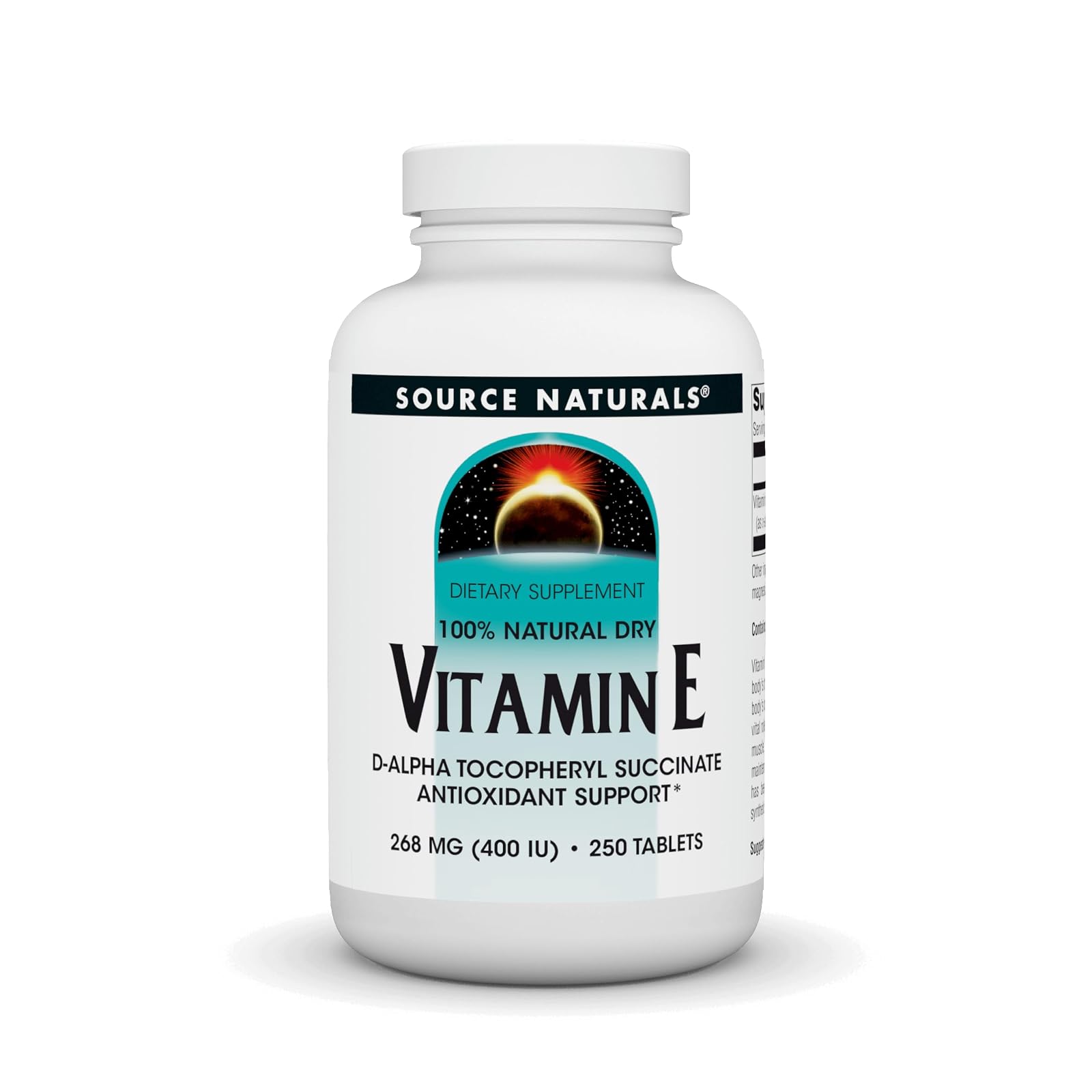 Source Naturals vitamin e supplement tablets