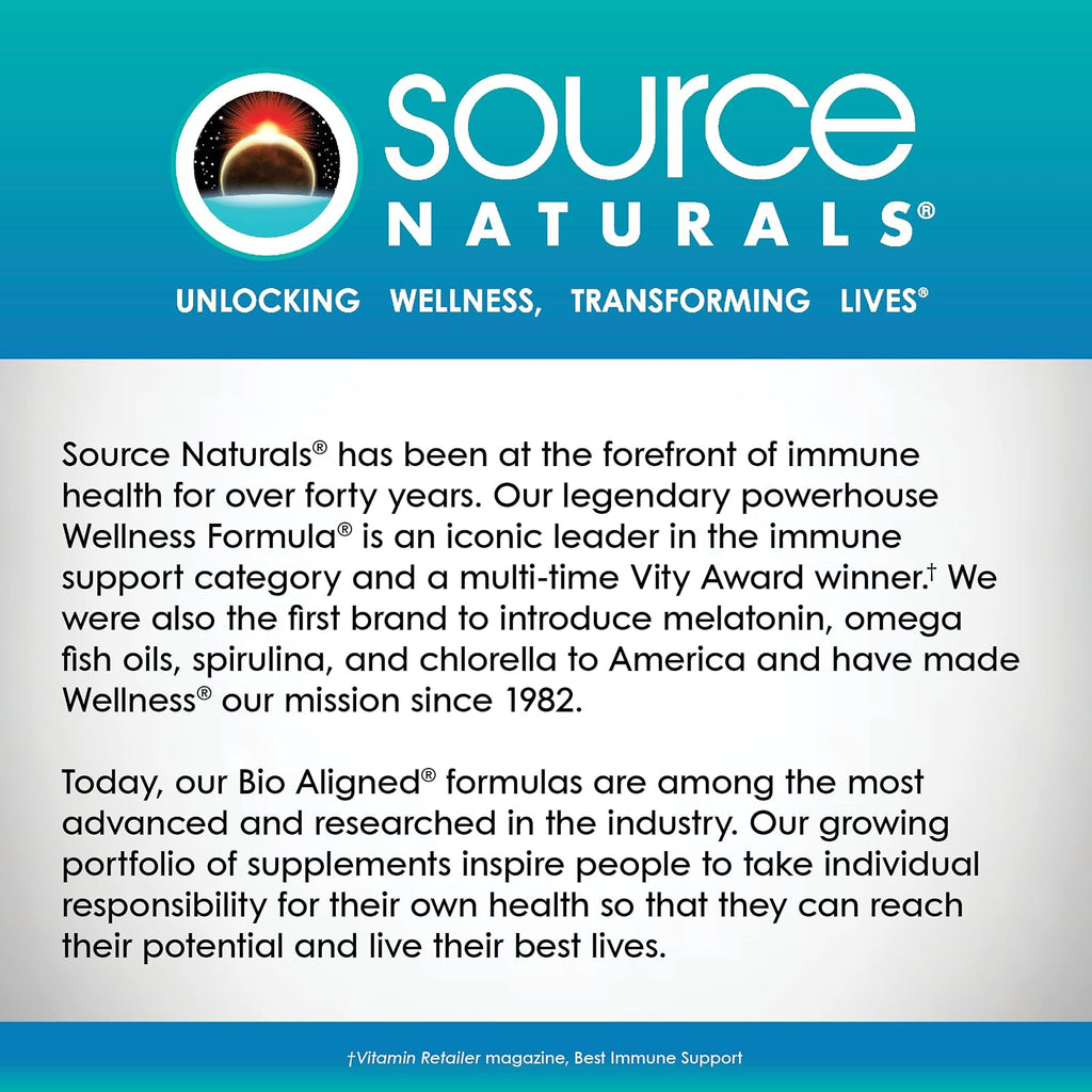 Source Naturals Wellness Formula for immune support
