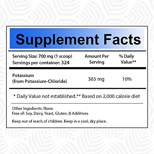 Source Nutrition potassium for wellness