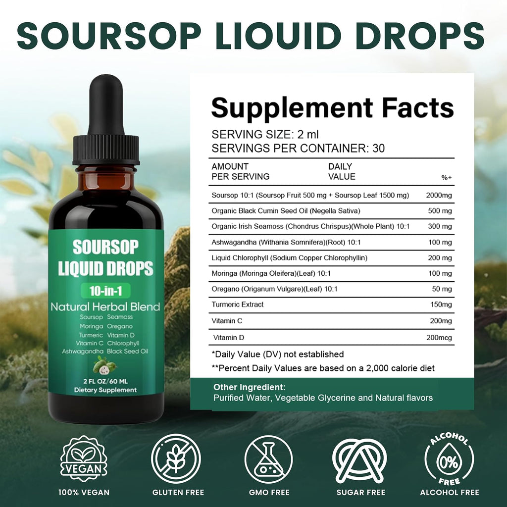 Soursop 10 in 1 extract nutrition