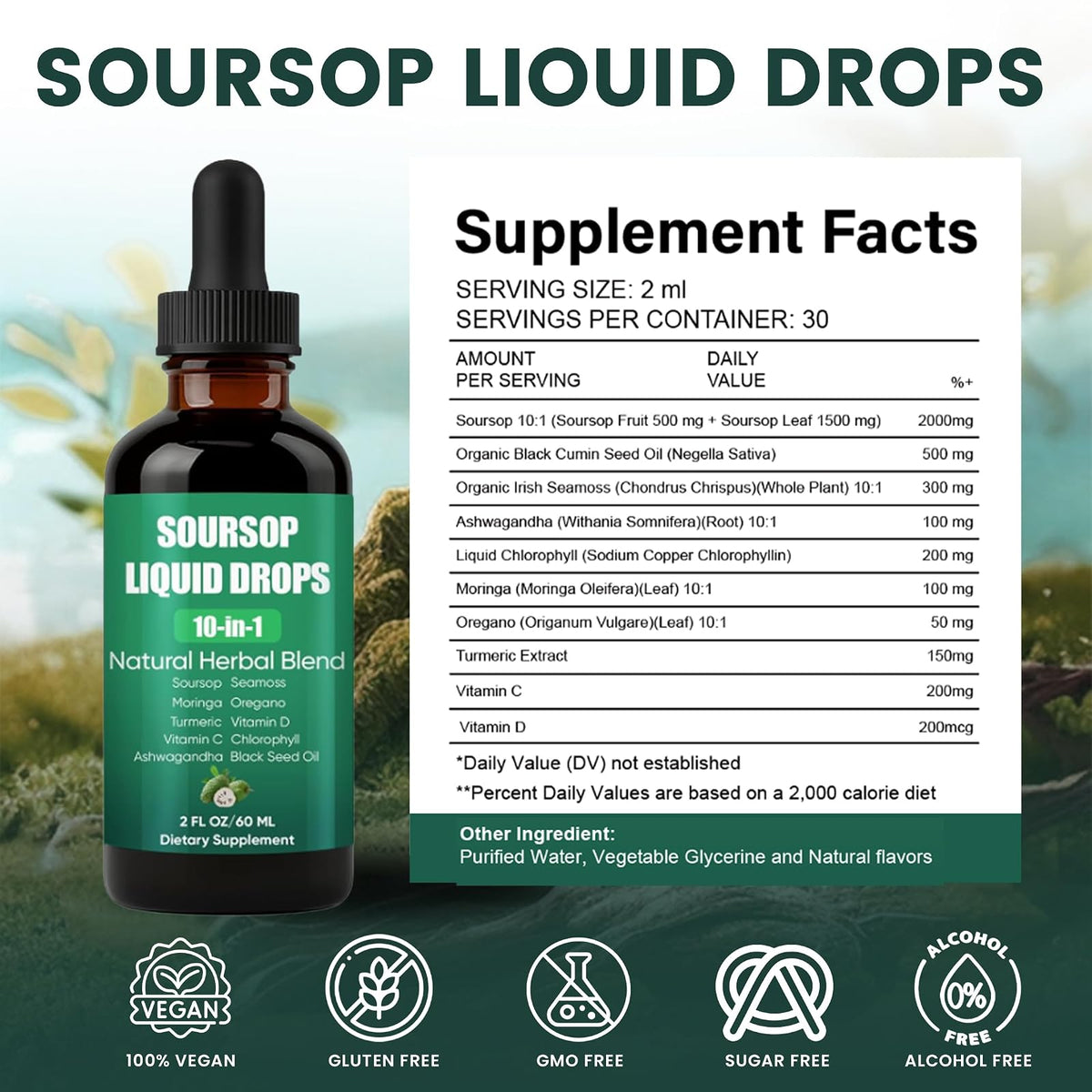 Soursop 10 in 1 extract nutrition