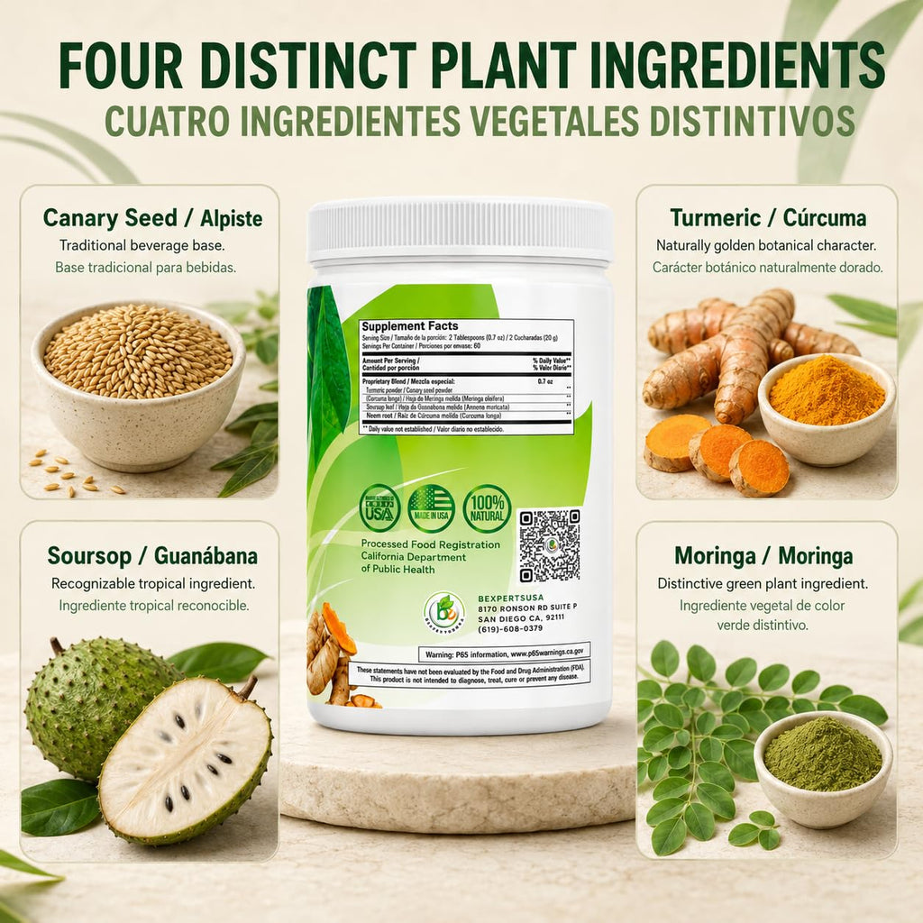 soursop and moringa health drink