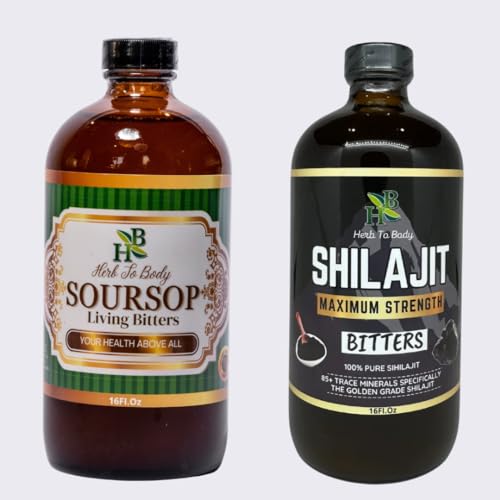 Soursop and Shilajit mineral combo