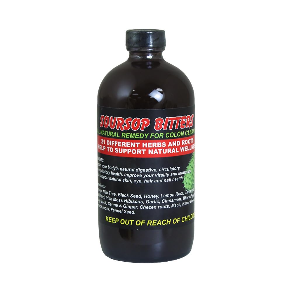 Soursop bitters for detox cleanse