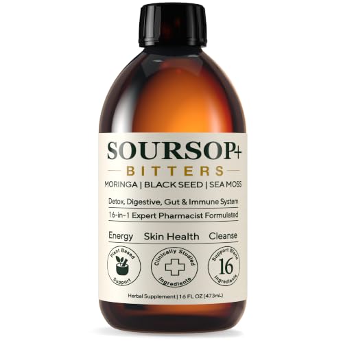Soursop bitters for detox cleanse