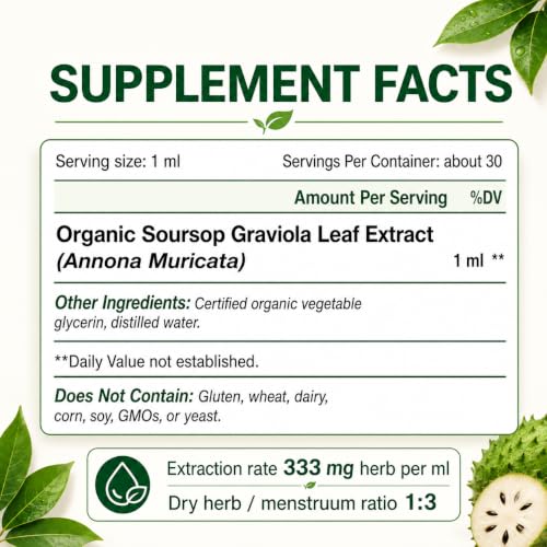 soursop bitters for detox support