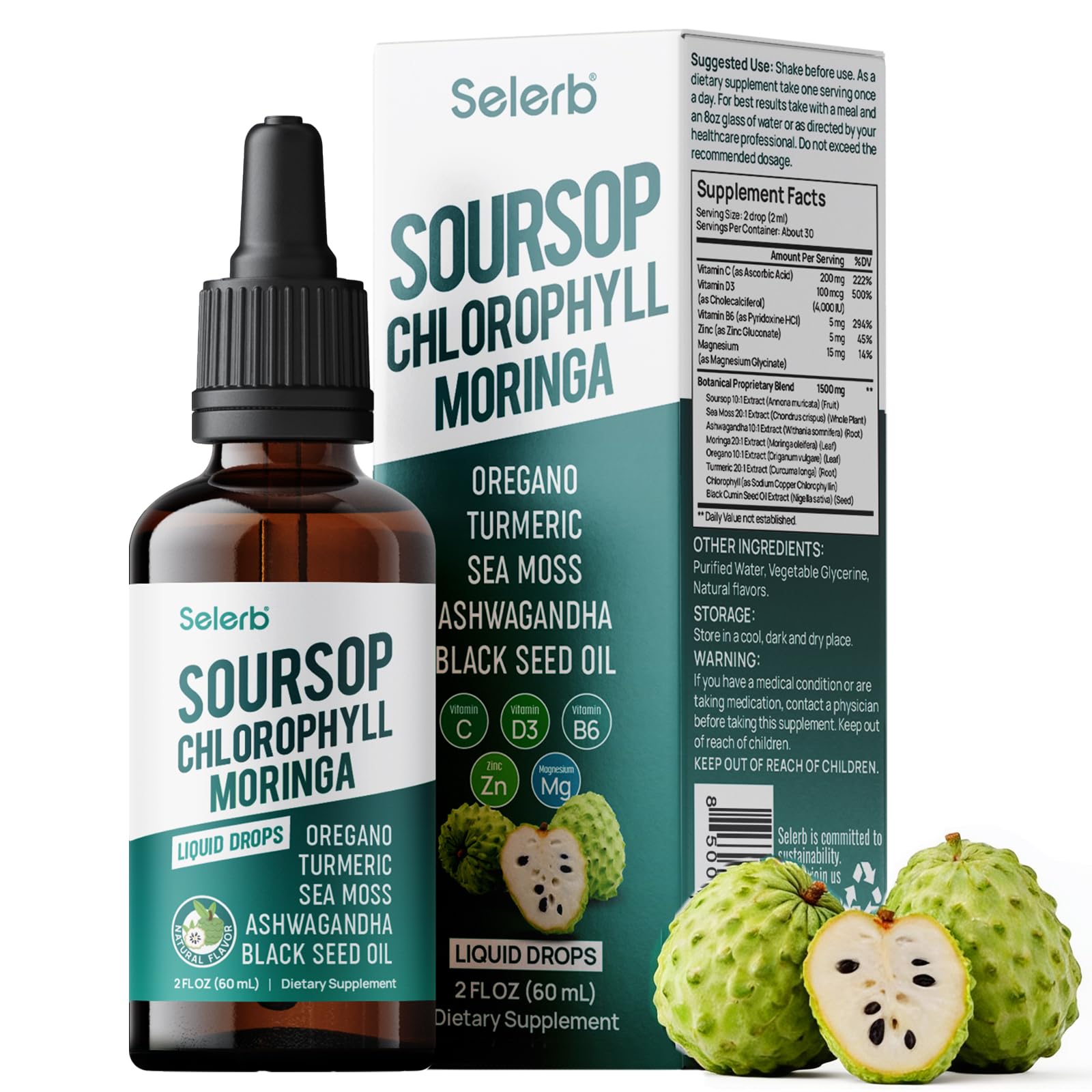 Soursop bitters for digestive health