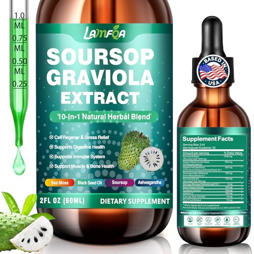 Soursop bitters for digestive health