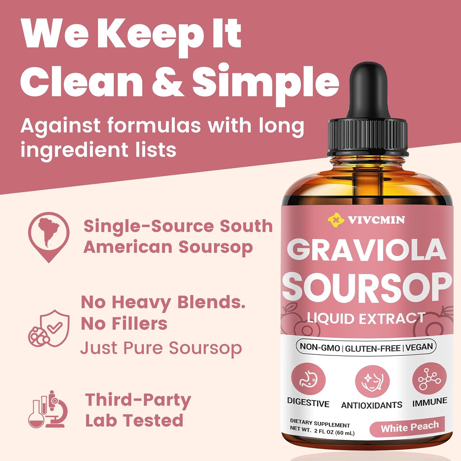 Soursop bitters for digestive health