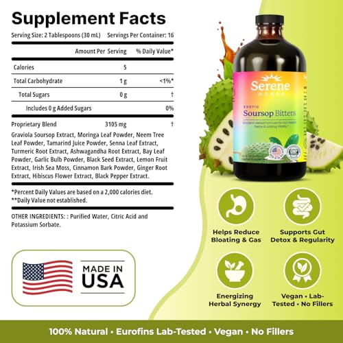 Soursop Bitters for digestive health