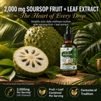 Soursop bitters for healthy lifestyle