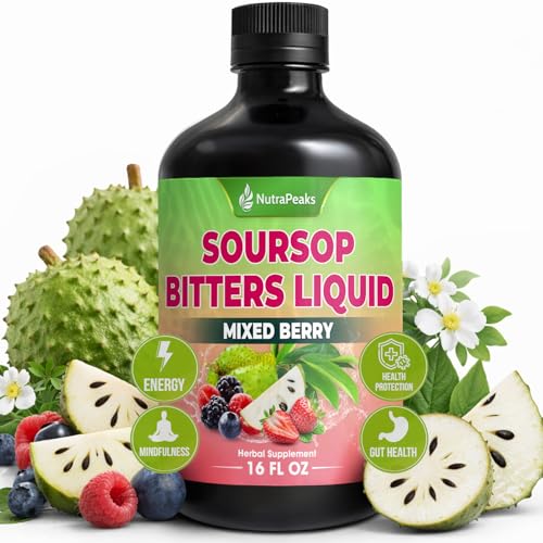 Soursop bitters for herbal detox