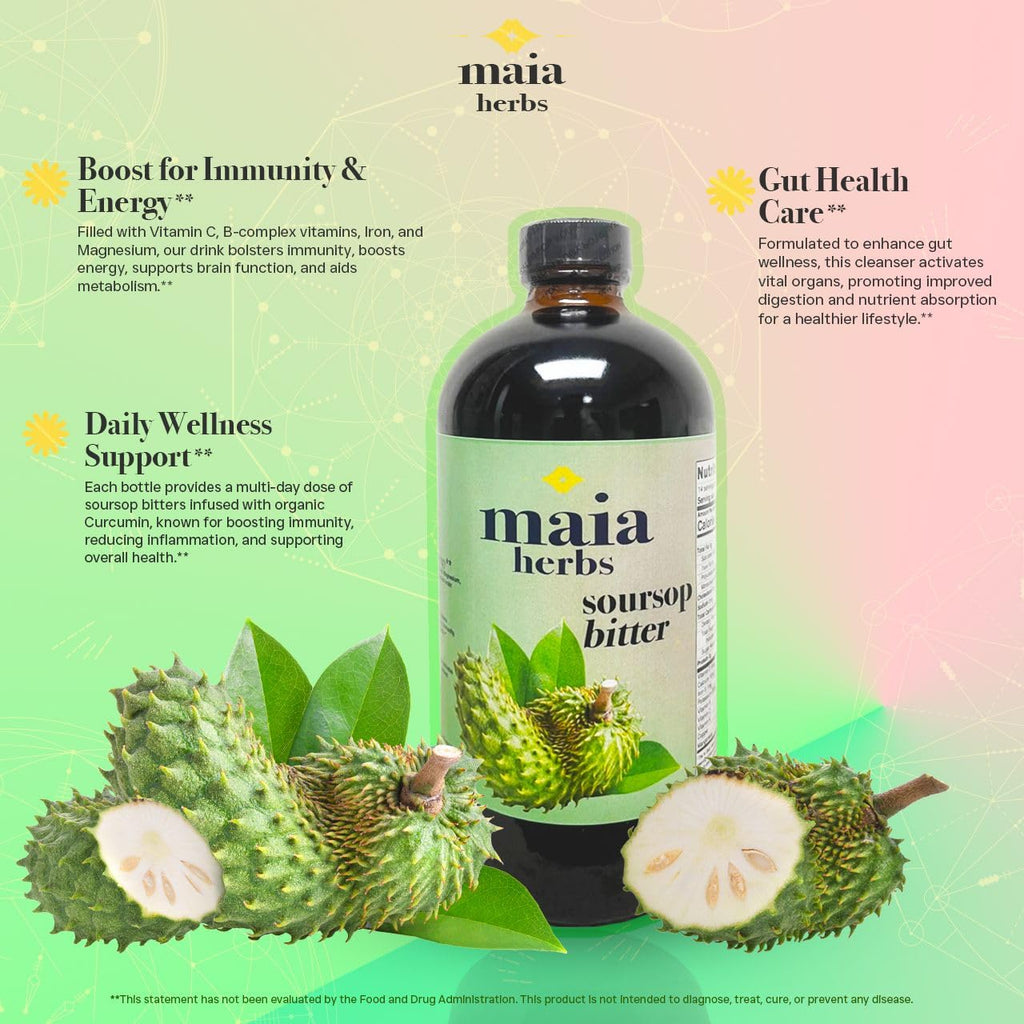 soursop bitters for holistic healing
