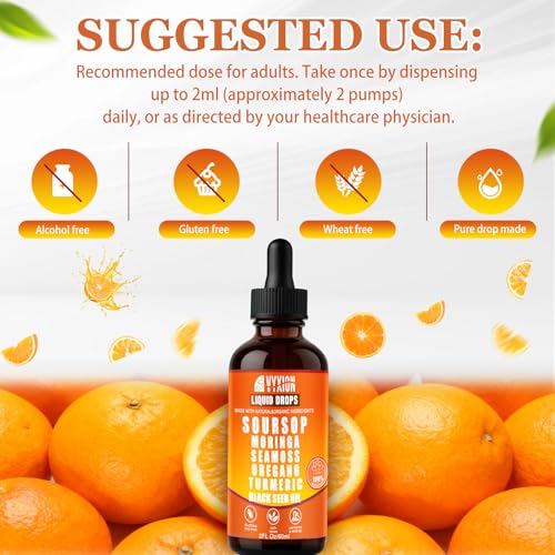 Soursop bitters for immune support
