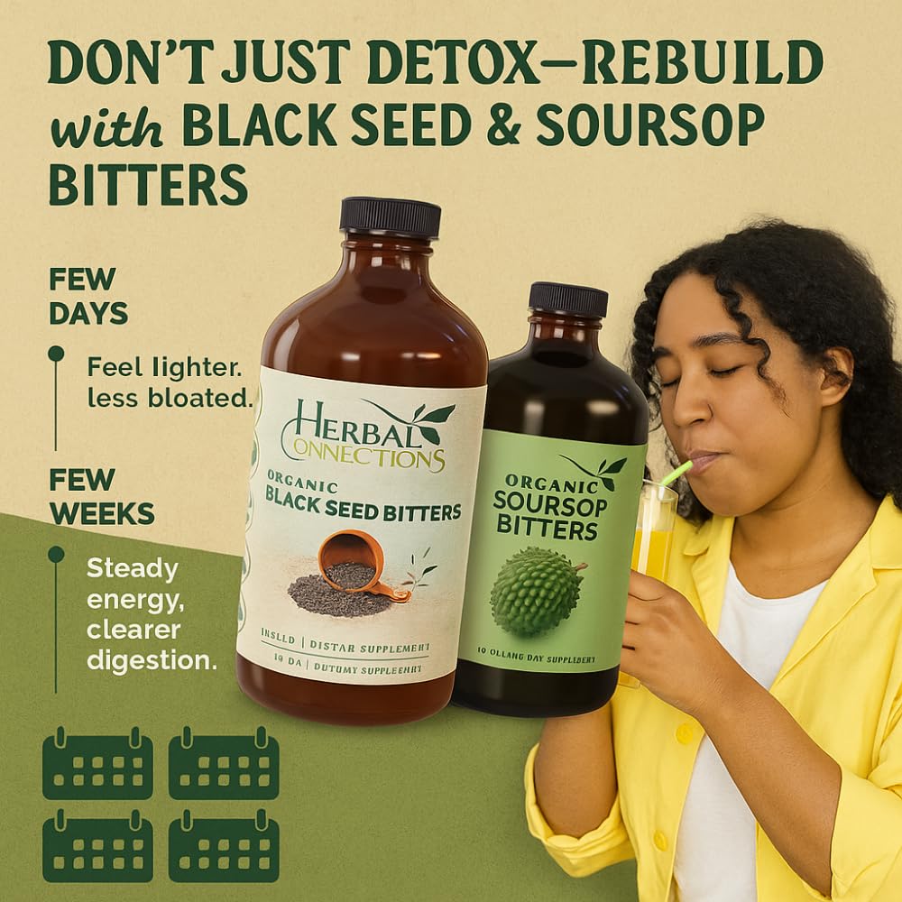 Soursop bitters for immune support
