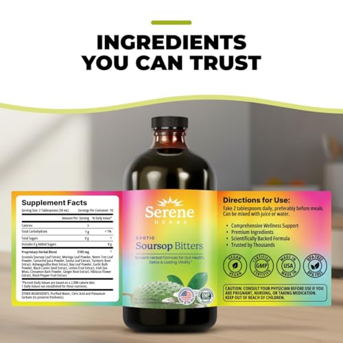 Soursop Bitters for improved metabolism