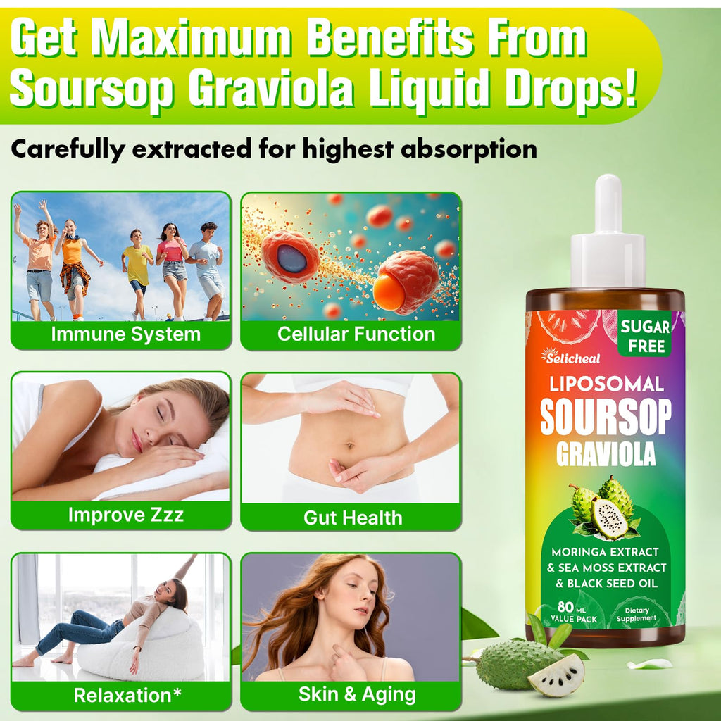 Soursop Bitters for natural energy support