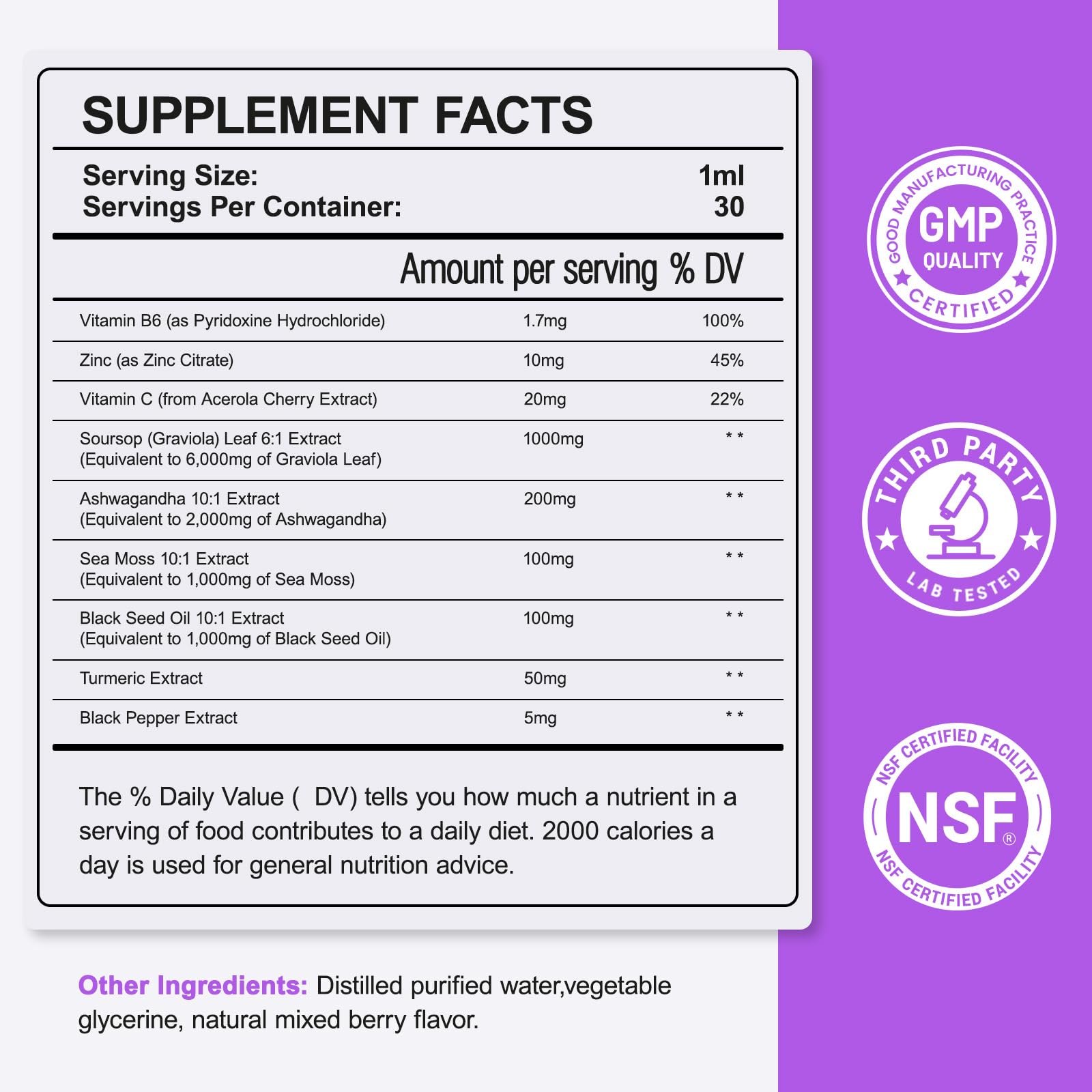 Soursop Bitters for overall vitality
