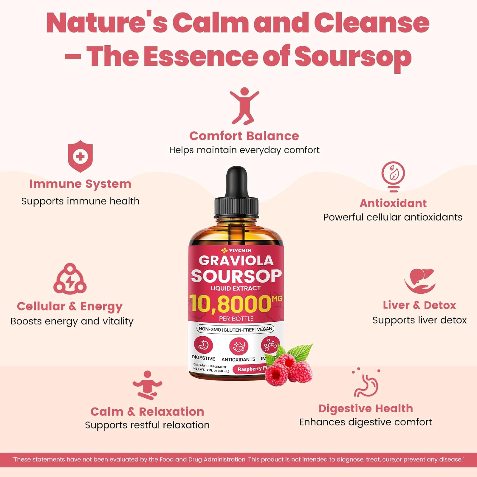 Soursop bitters for overall wellness