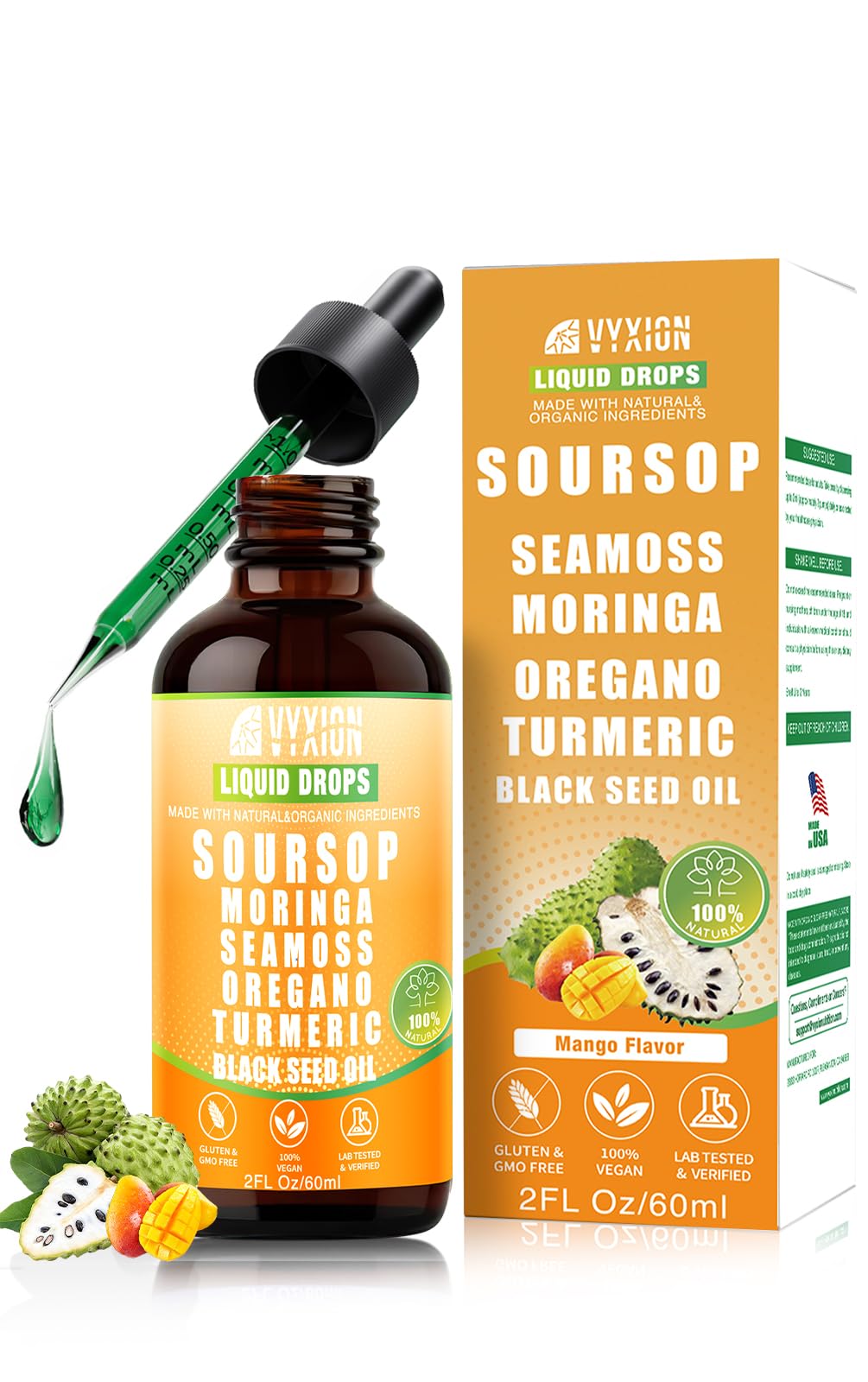 Soursop bitters herbal liquid drops