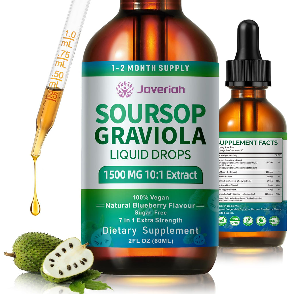 Soursop bitters liquid drops benefits