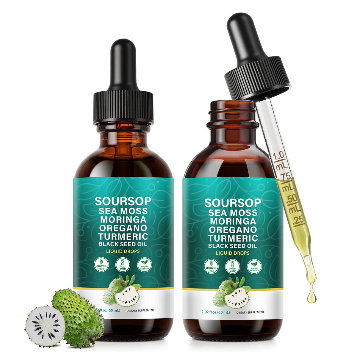 Soursop bitters liquid drops benefits