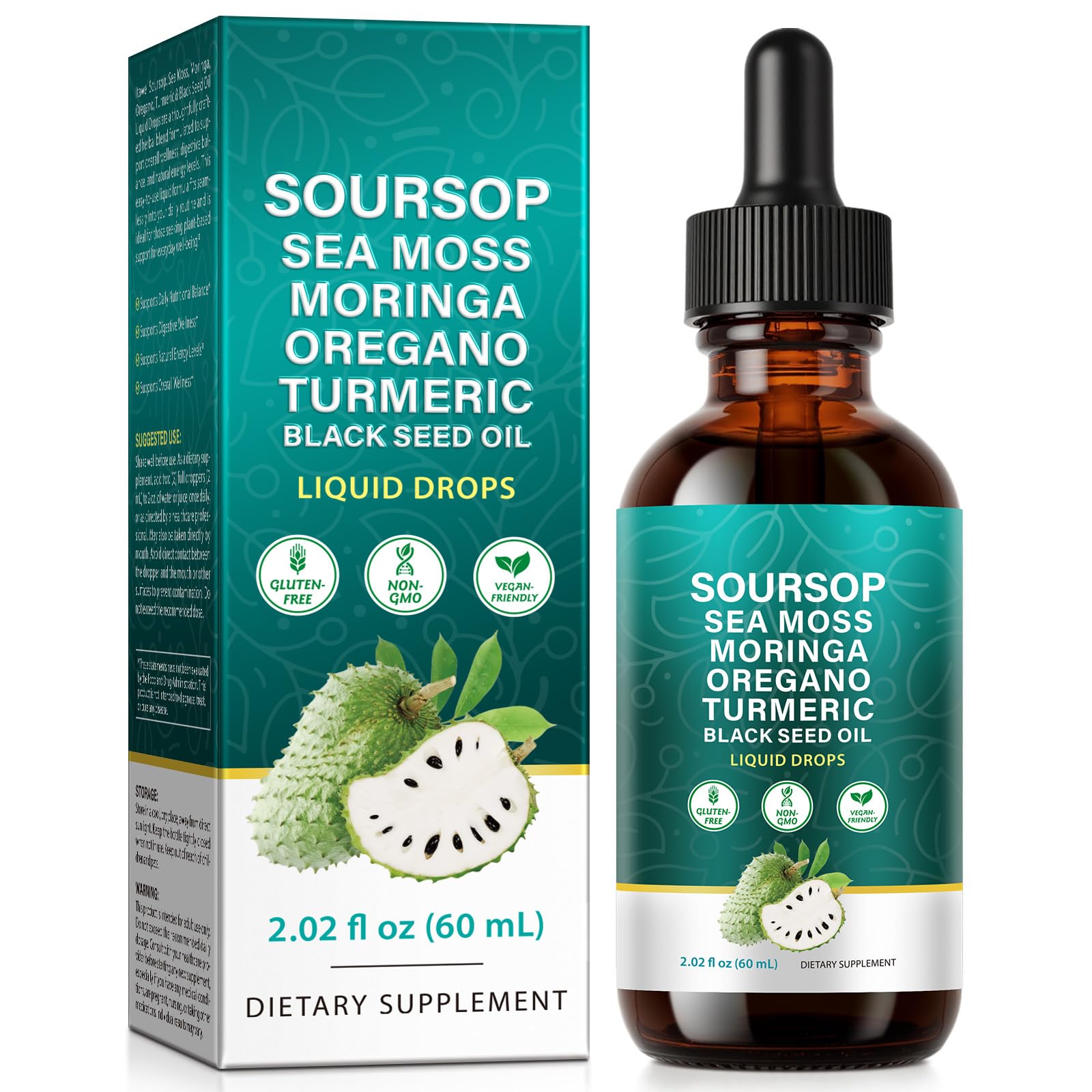 Soursop bitters liquid drops benefits