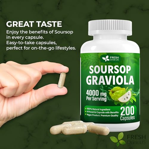 soursop capsules for antioxidant support