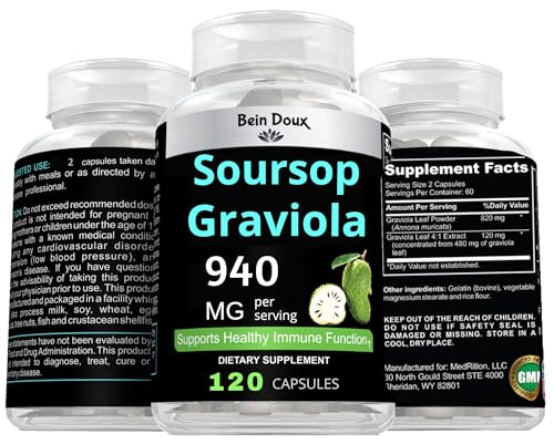 Soursop capsules for daily wellness