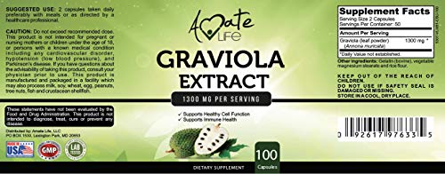 soursop capsules for immune function